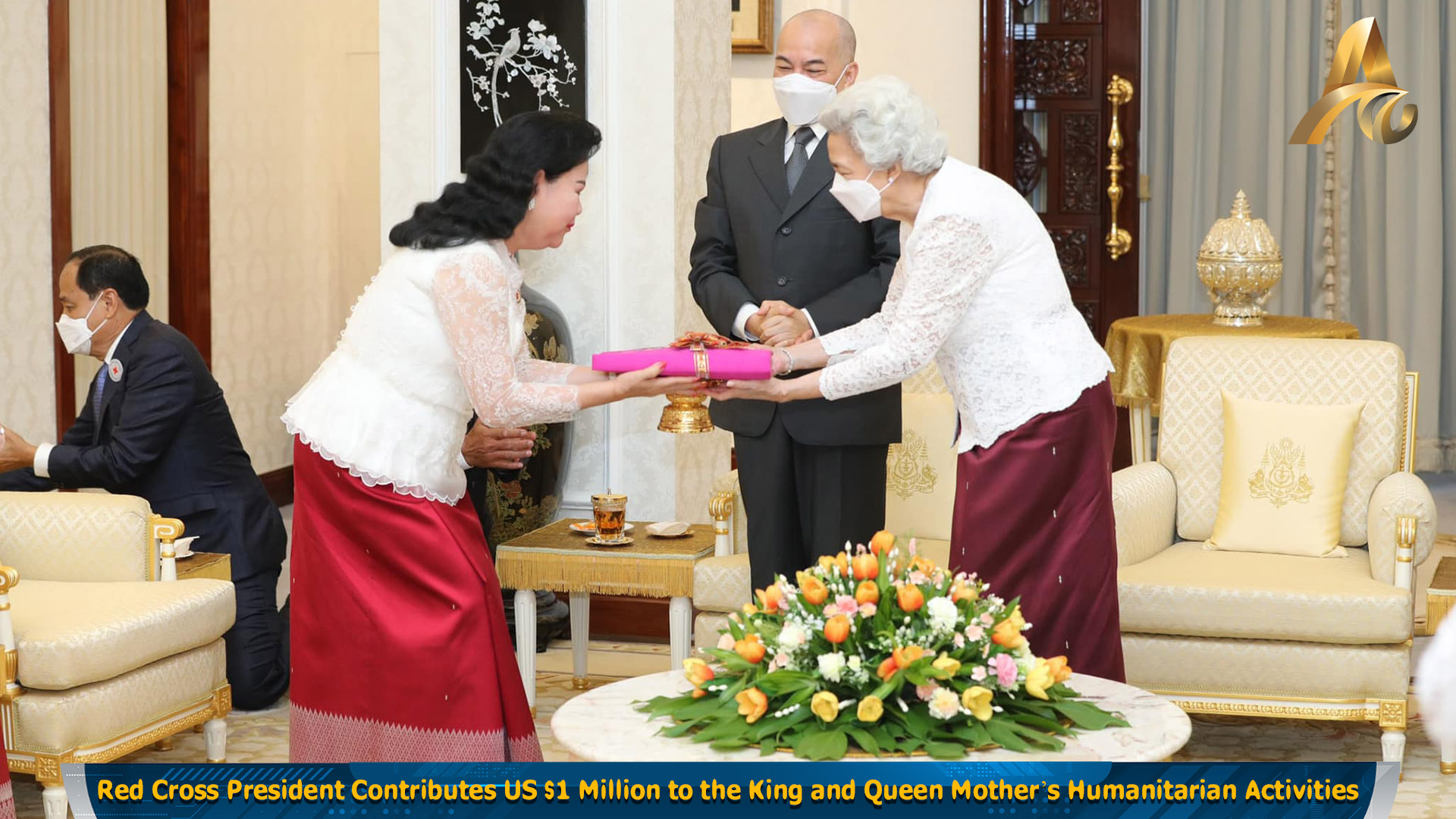 Red Cross President Contributes US $1 Million to the King and Queen ...
