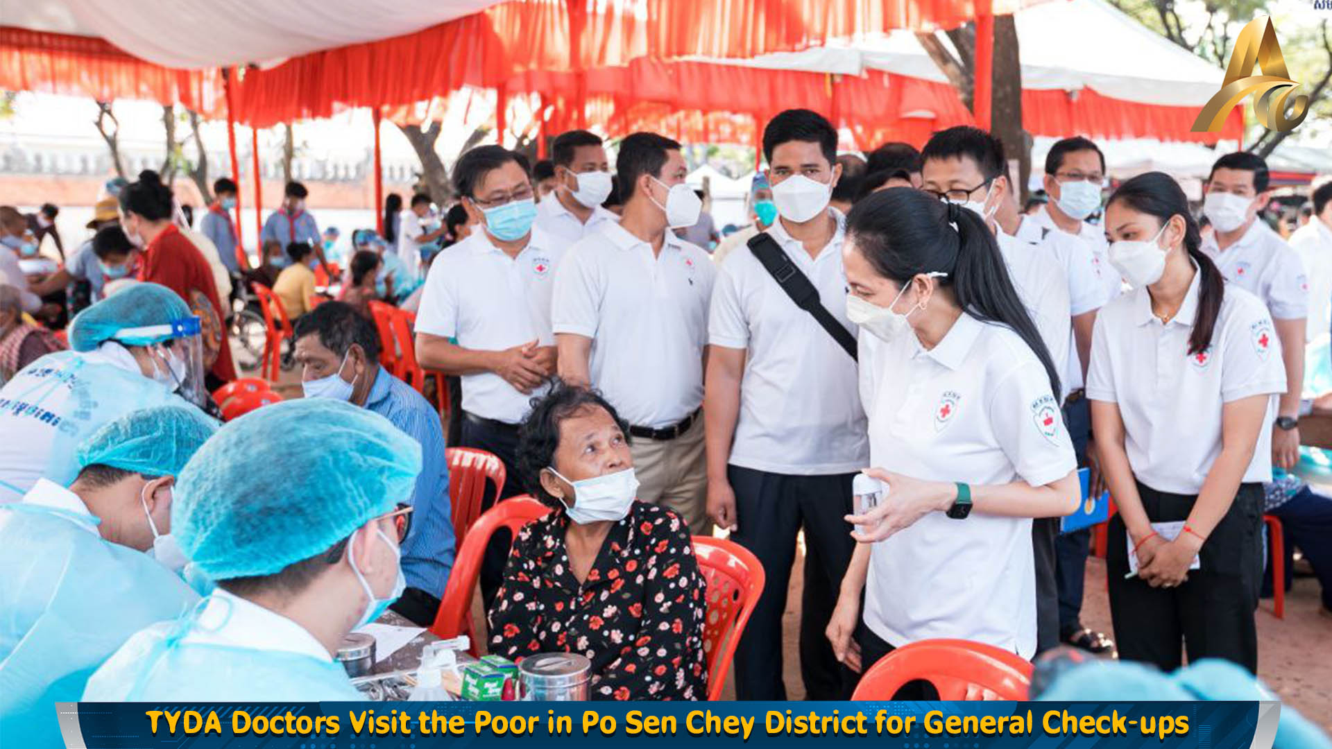 TYDA Doctors Visit the Poor in Po Sen Chey District for General Check-ups