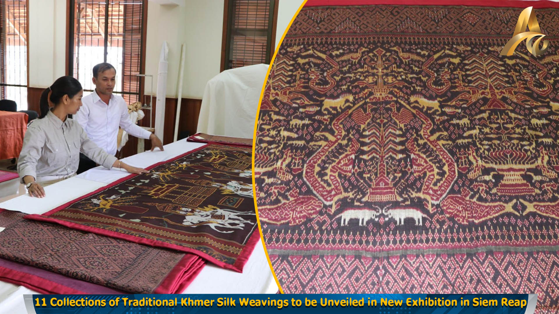 11 Collections of Traditional Khmer Silk Weavings to be Unveiled in New ...