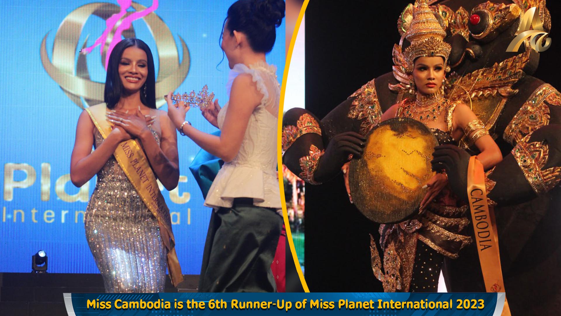 Miss Cambodia is the 6th Runner-Up of Miss Planet International 2023