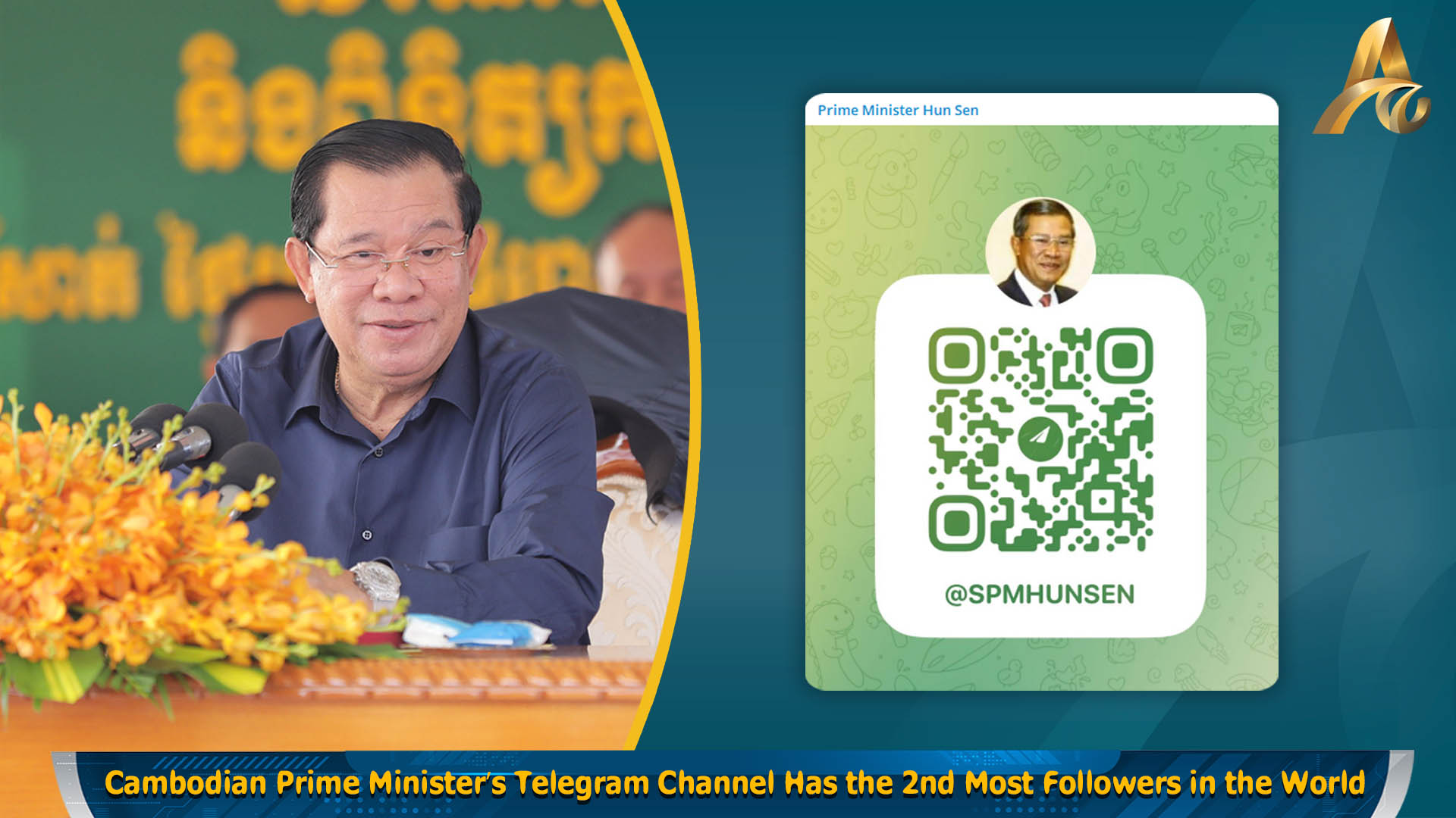 Cambodian Prime Minister’s Telegram Channel Has the 2nd Most Followers ...