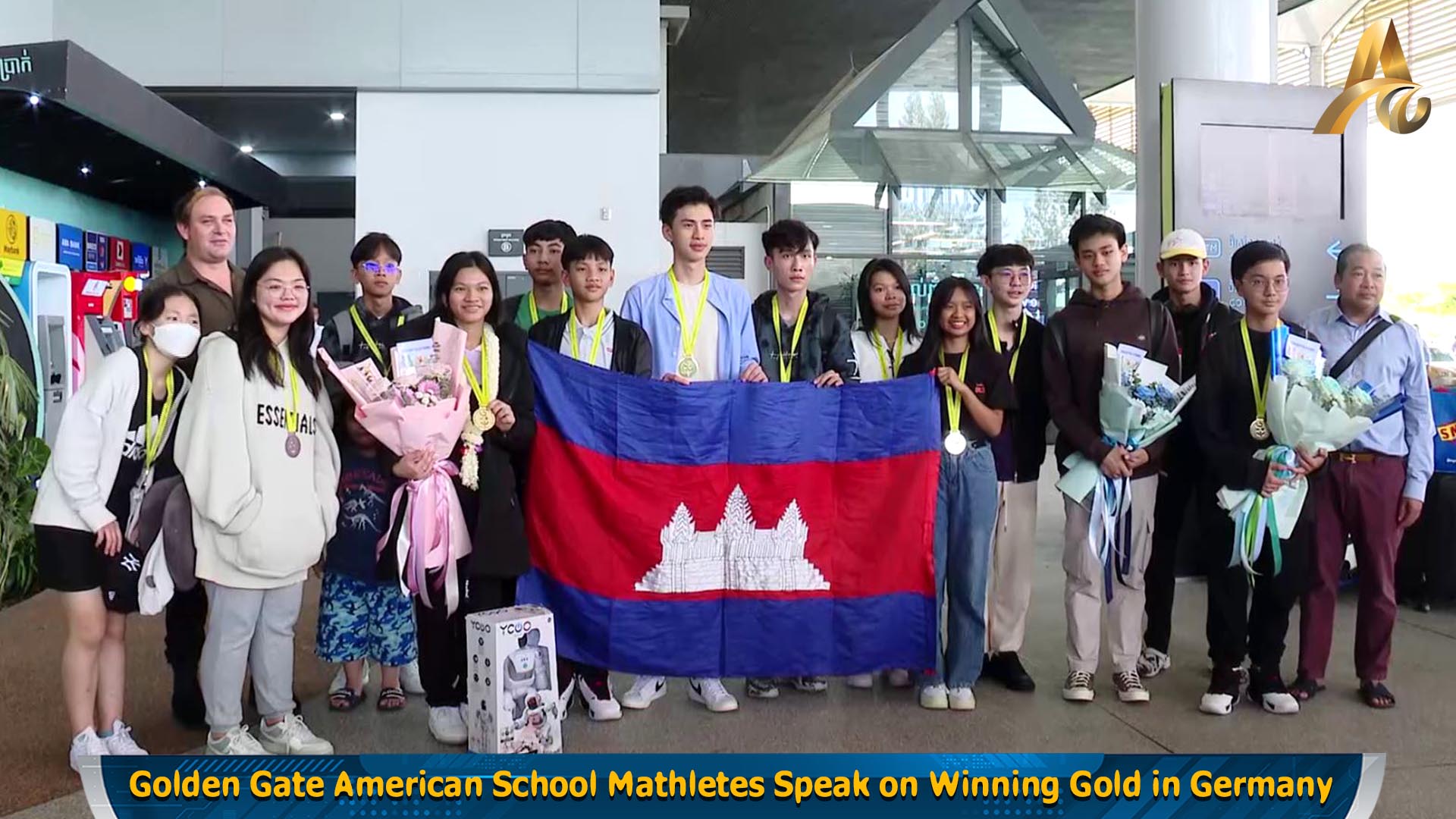 Golden Gate American School Mathletes Speak on Winning Gold in Germany