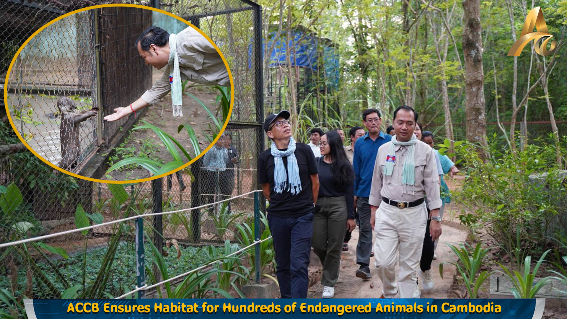 ACCB Ensures Habitat for Hundreds of Endangered Animals in Cambodia