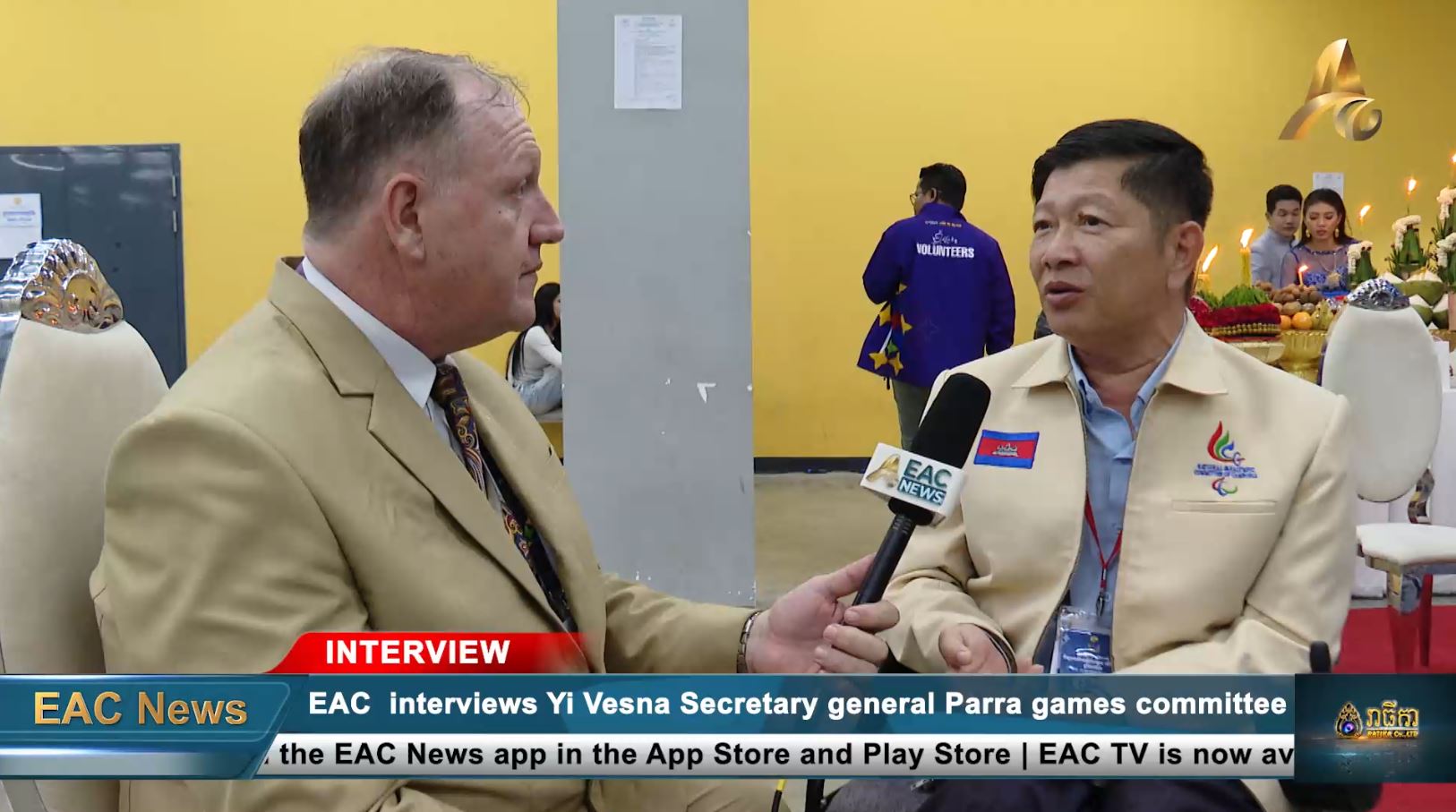 EAC interviews Yi Vesna Secretary general Parra games committee
