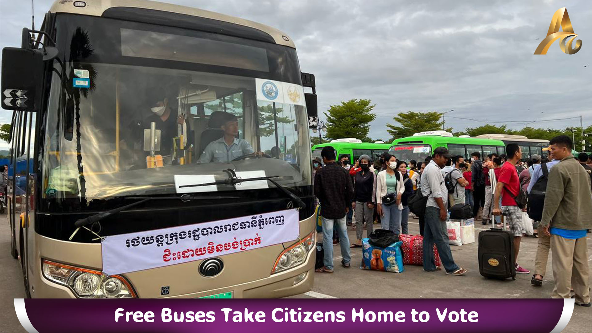 Free Buses Take Citizens Home to Vote