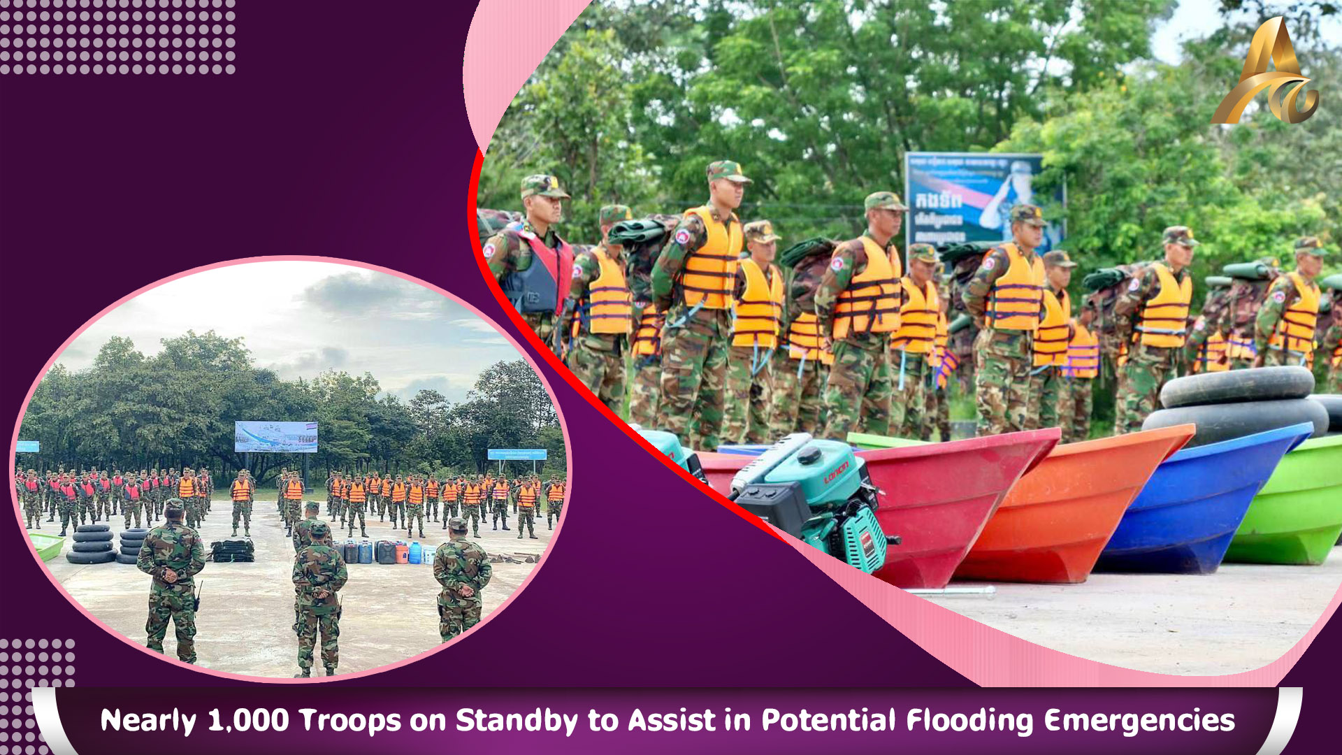 Nearly 1,000 Troops on Standby to Assist in Potential Flooding Emergencies