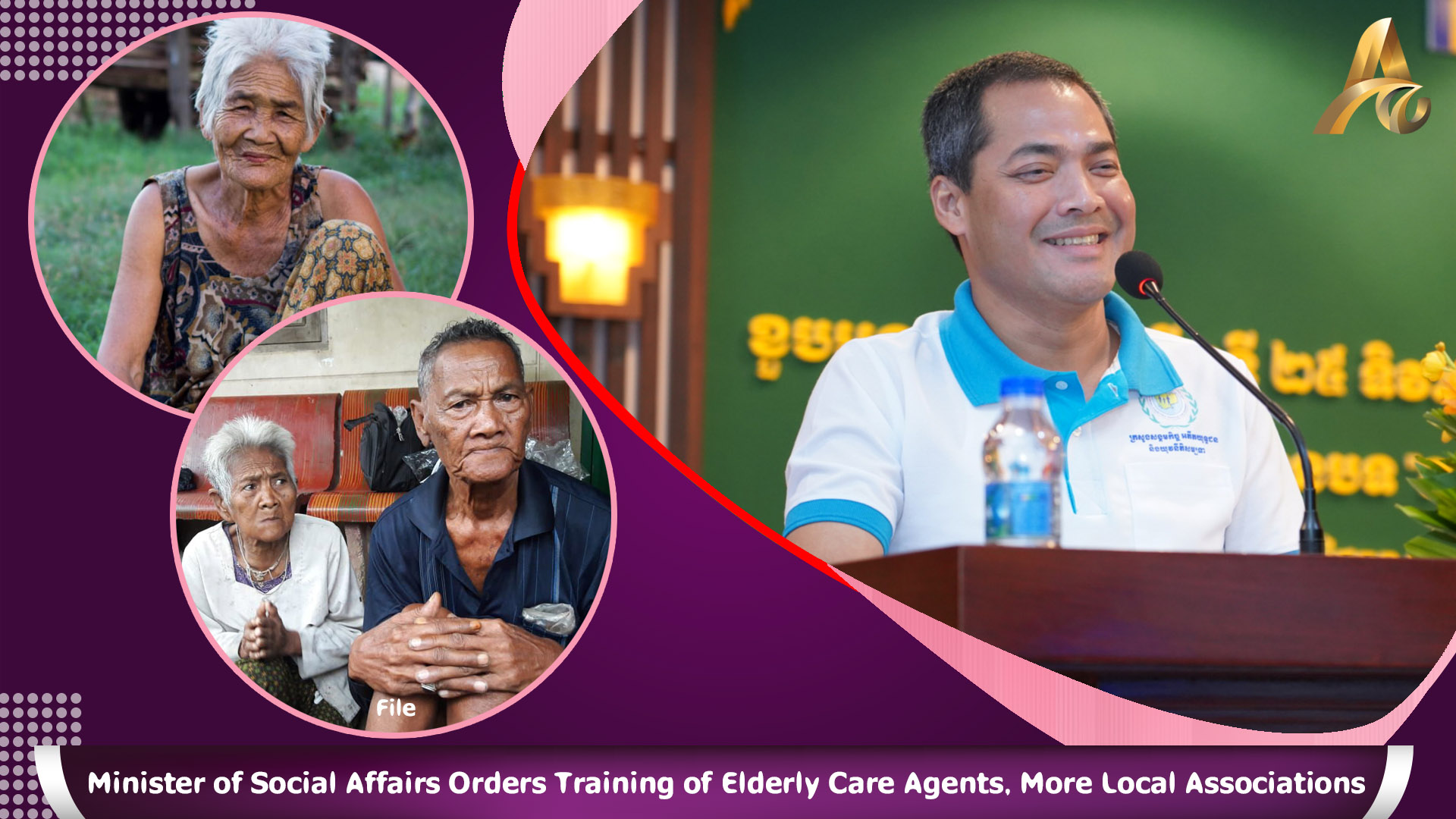 Minister of Social Affairs Orders Training of Elderly Care Agents, More ...