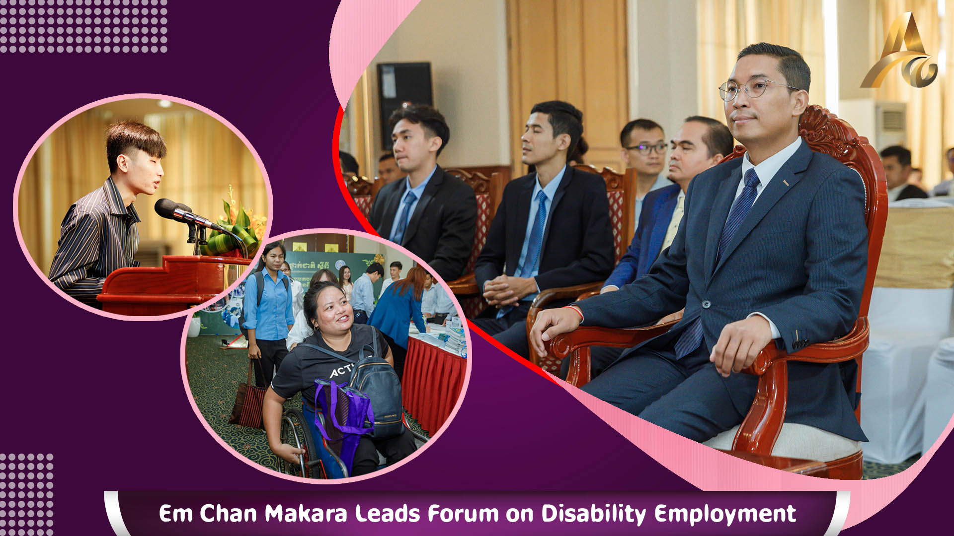Em Chan Makara Leads Forum on Disability Employment