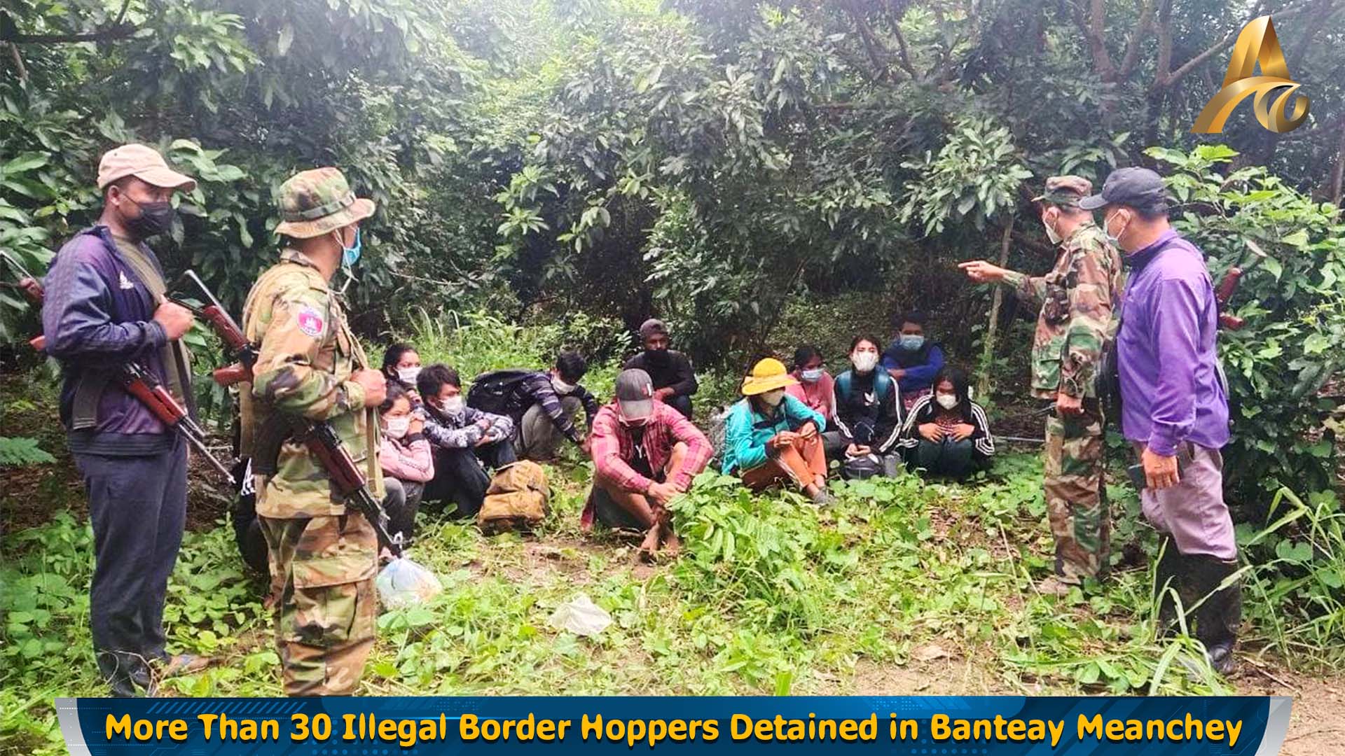 More Than 30 Illegal Border Hoppers Detained in Banteay Meanchey