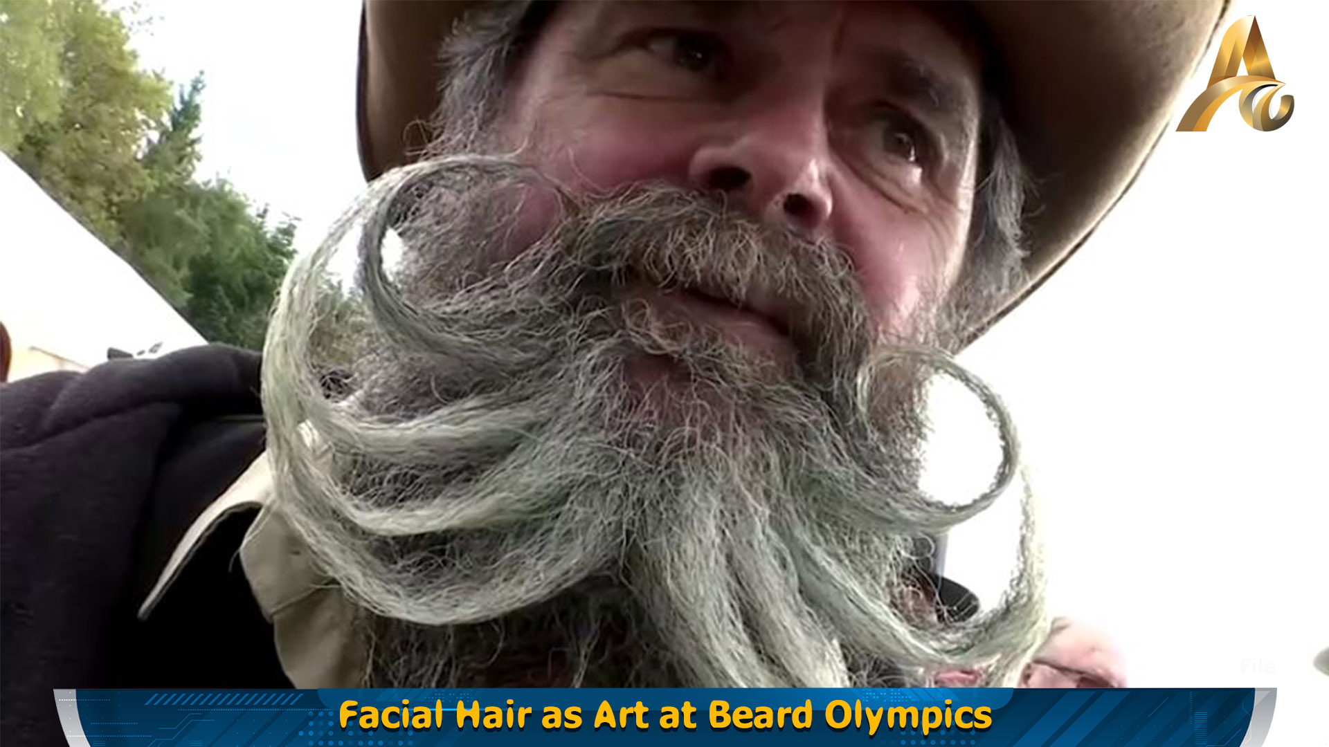 Facial Hair as Art at Beard Olympics