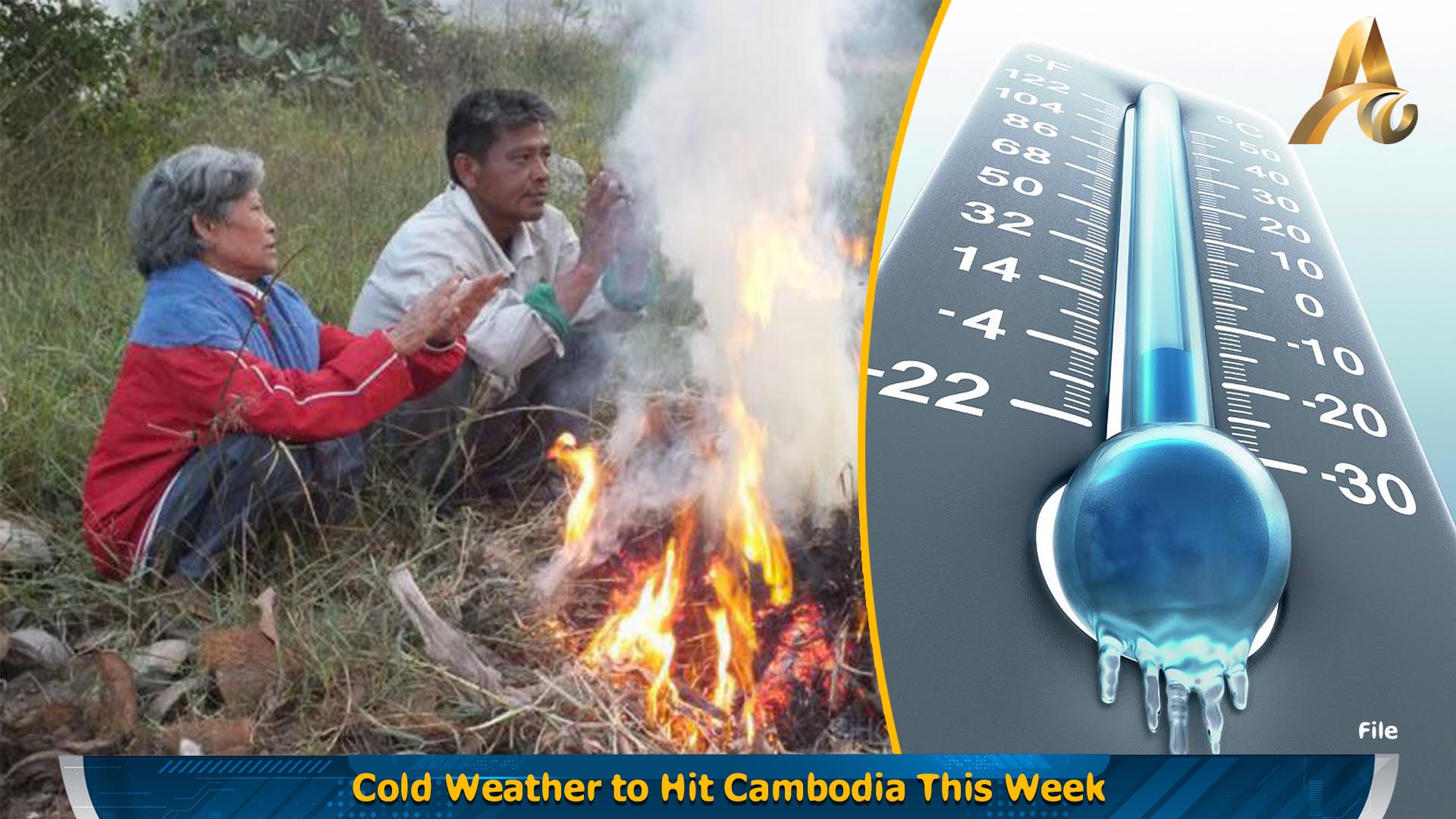 Cold Weather to Hit Cambodia This Week