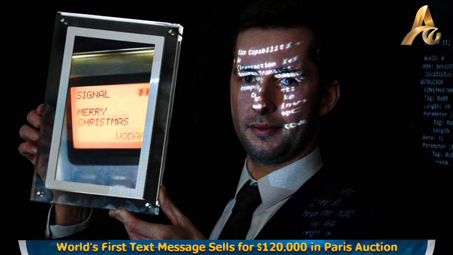 World's First Text Message Sells for $120,000 in Paris Auction