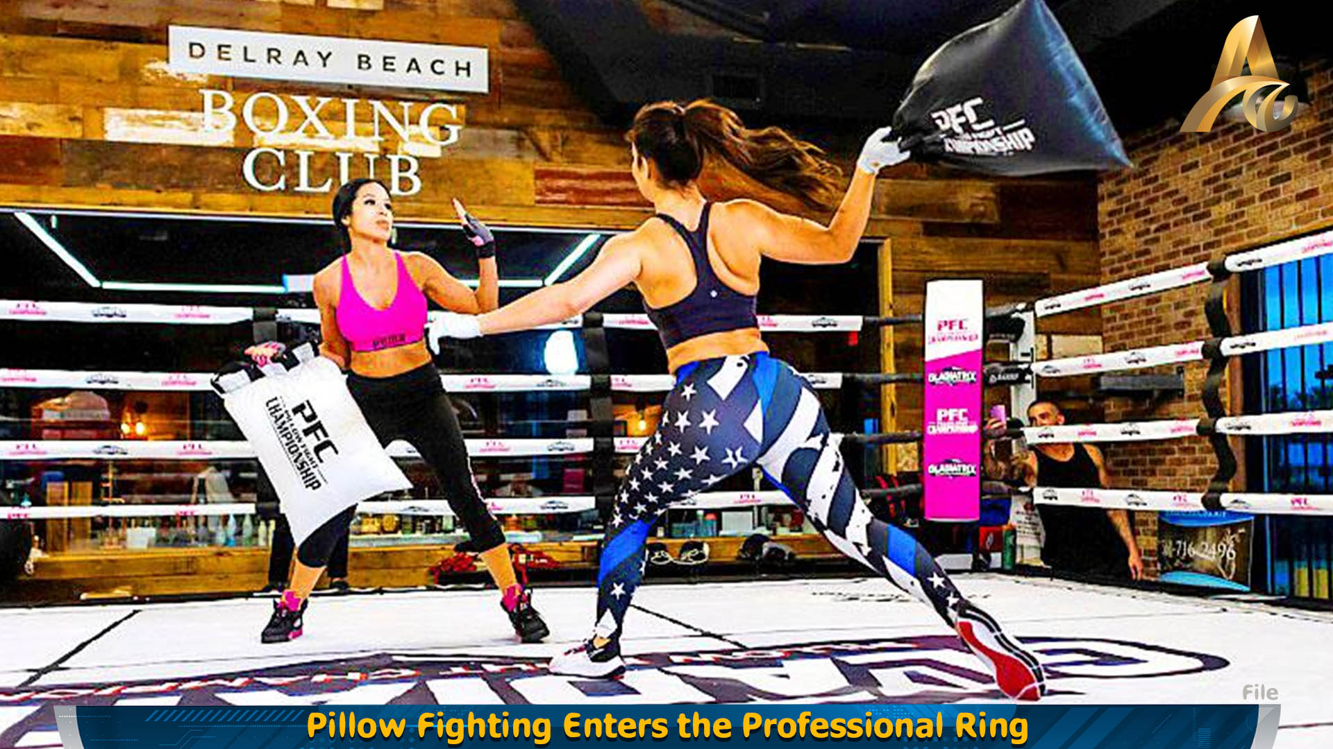 Pillow Fighting Enters the Professional Ring